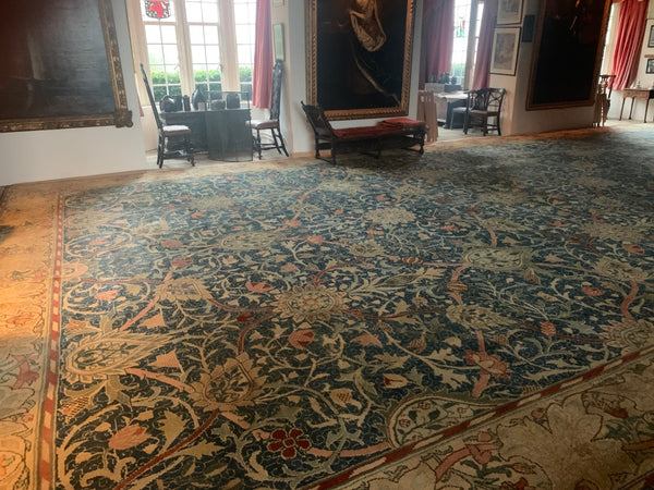 Collosal William Morris 'Clouds' carpet - Conservation - Clive Rogers