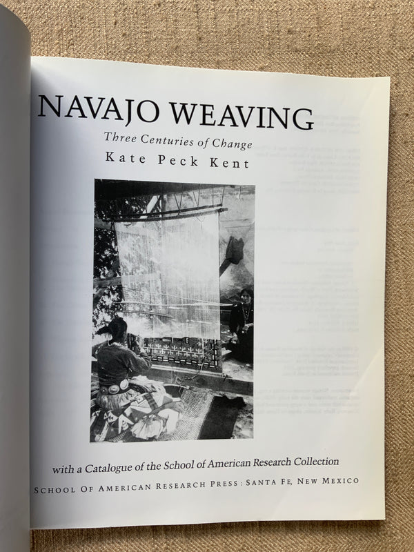 Kent, Kate Peck. : Navajo Weaving - Clive Rogers