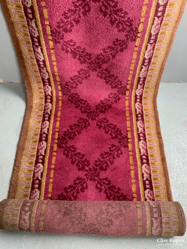 English Art Deco Wilton runner (452 x 97cm) - Clive Rogers