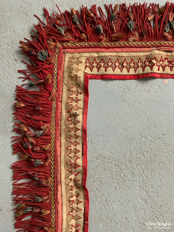 felted wool border ( surround 206 x 140cm) - Clive Rogers